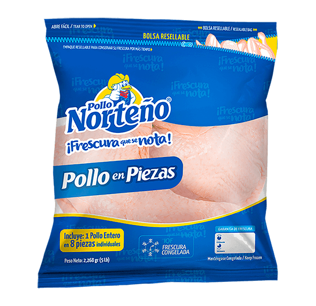 Bandeja de Tenders de Pechuga de Pollo - Pollo Norteño
