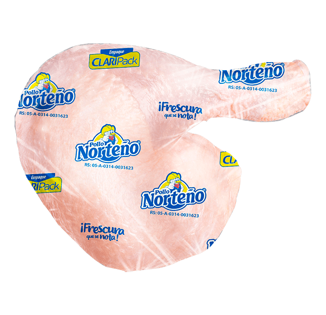 Bolsa Resellable 1 pollo entero en 8 piezas - Pollo Norteño