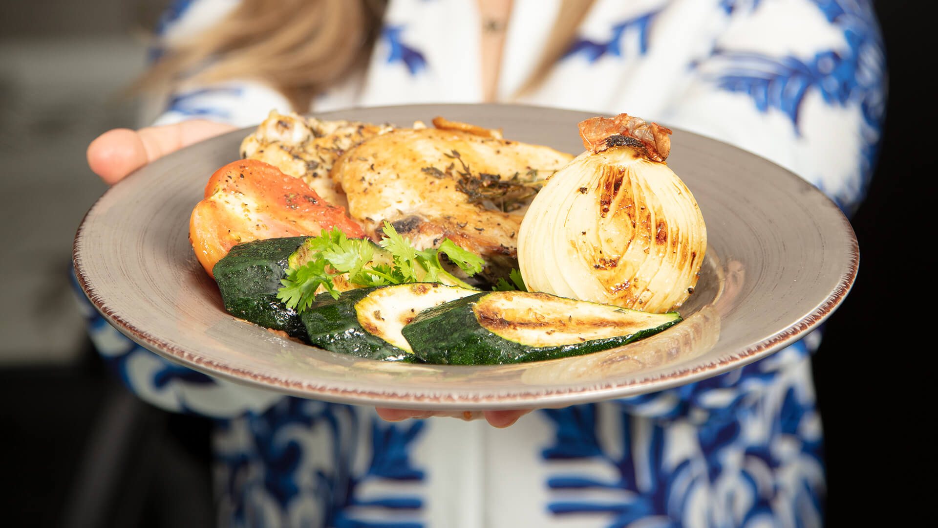 Pechuga de pollo con vegetales - Tip Top