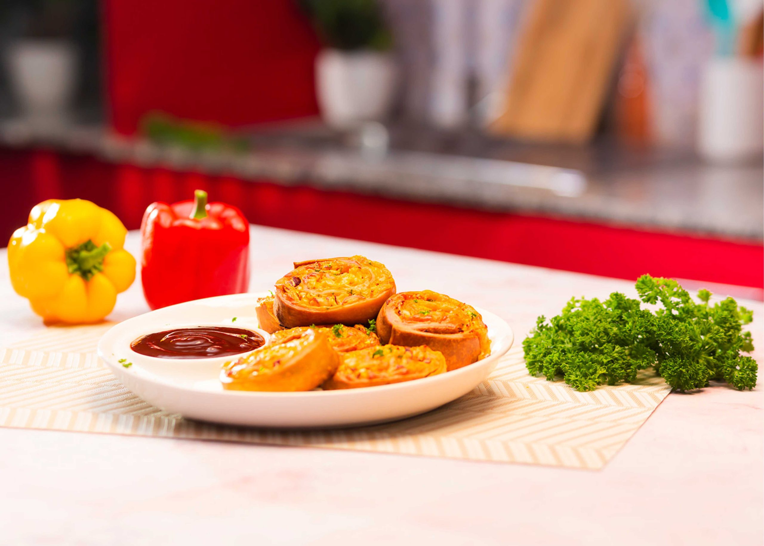 Enrollados de pollo a la BBQ - Tip Top