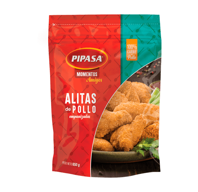 Pipasa Momentos Alitas de Pollo - Tan bueno que se Nota